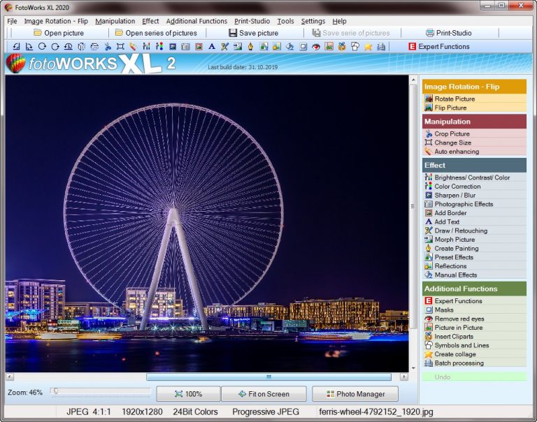 Photo editor software for Windows 10
